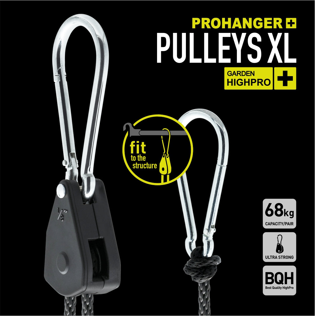 Poleas ProHanger - Ratchets XL Garden Highpro – La Botica Growshop